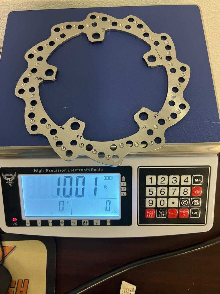 Lightweight Racing Rear Rotor – Gray Area KTM